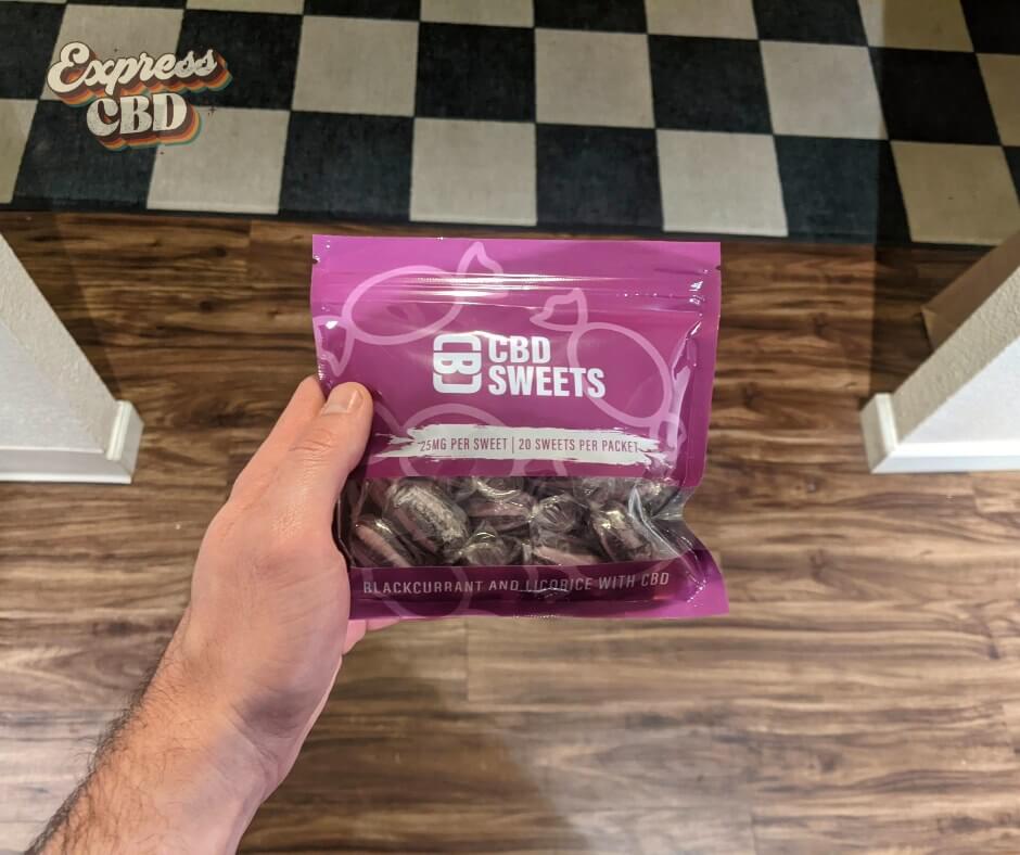 Cassis Réglisse 500mg Hard Candy Review - Express CBD Blog