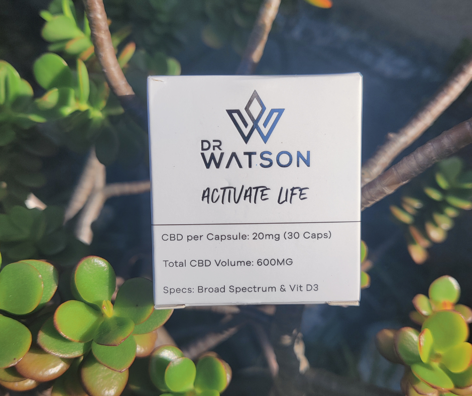 Effortless & Uplifting: Dr Watson 600mg CBD Capsules Product Review ...