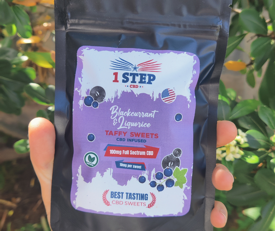 Gourmet Gummies: 1 STEP CBD 100mg Taffy Sweets Product Review - Express ...