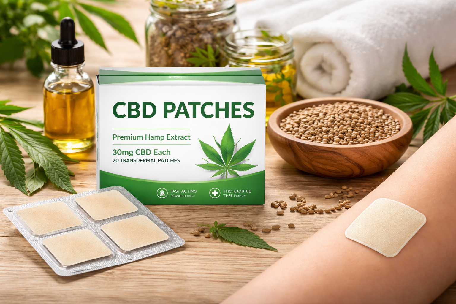 Parches de CBD: Beneficios, usos y cómo funcionan - Express CBD Blog